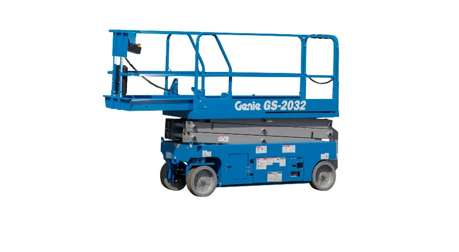 Genie GS2032 | Scissor lift Rental | 8.1 m Scissor lift for rent