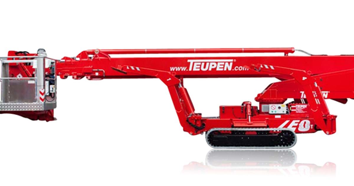 Teupen 36T | Spider lift Rental | 35.5 m Spider lift for rent